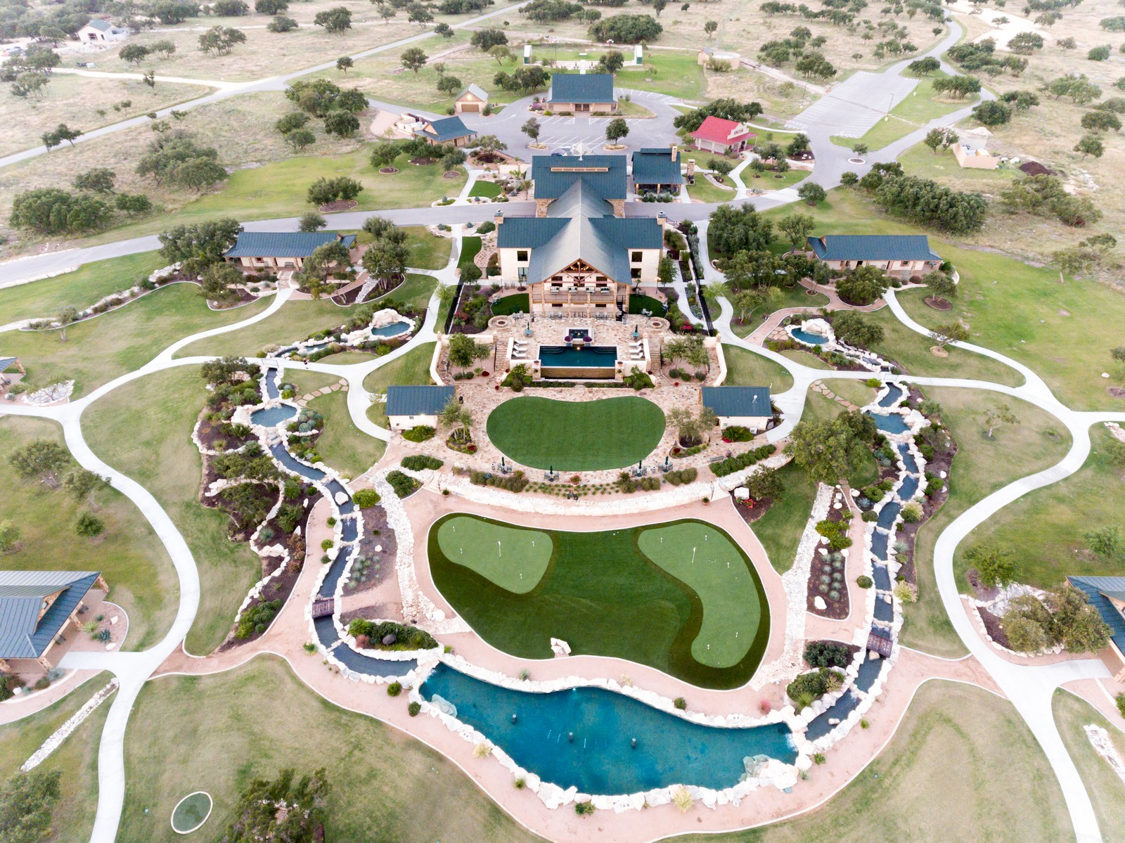 Aerial Photos JL Bar Ranch Resort Spa